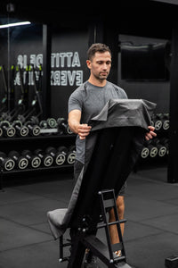 Camouflage Hooded Gym Towel | Stays Put on Benches